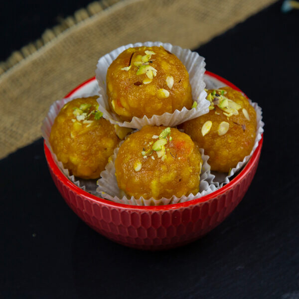Moti Boondi Dry Fruit Ladoo – A-One's Samosas & Snacks