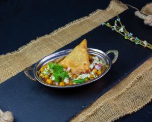 Veggie Samosa Chana Chaat – A-One's Samosas & Snacks